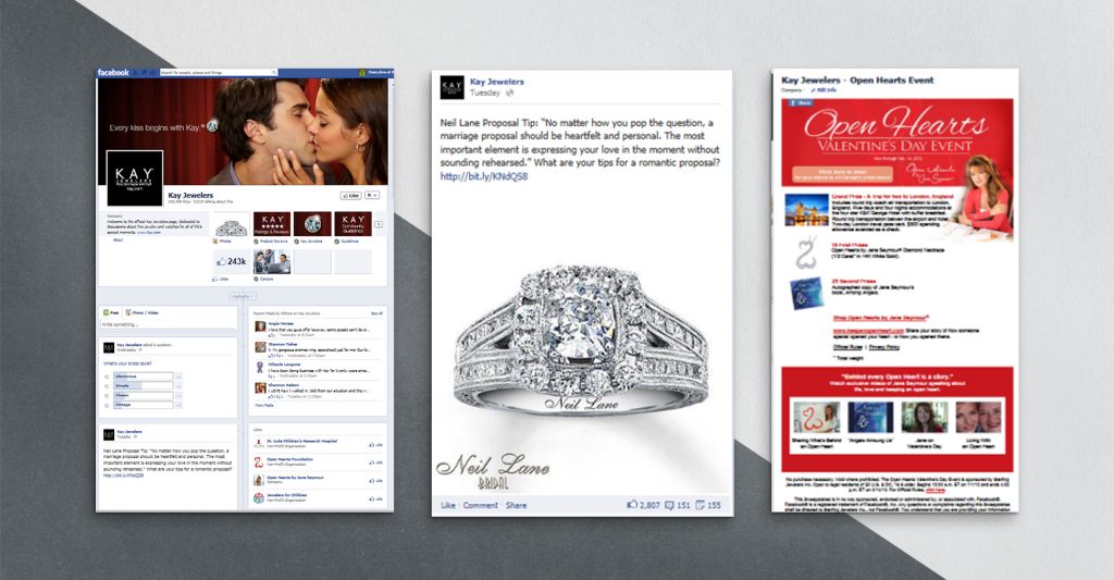 Kay Jewelers Facebook Page Management – MethodGroupe